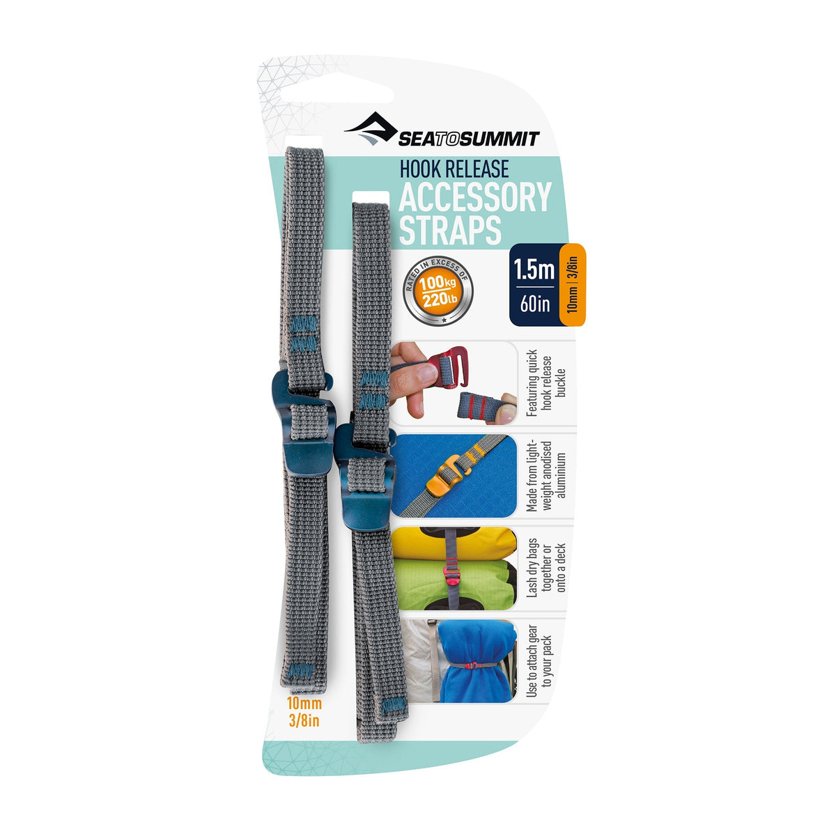 Stretch-Loc TPU Straps (2er Pack) – Sea to Summit EU